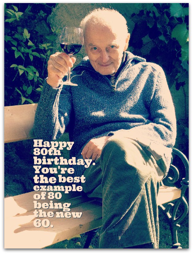 80th Birthday Wishes Birthday Messages For 80 Year Olds